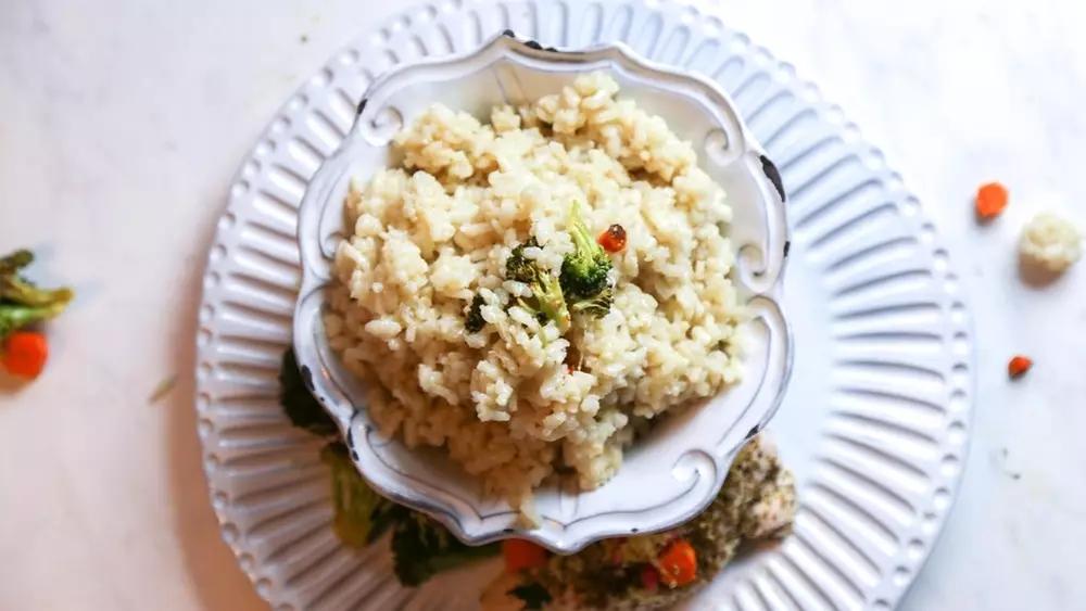 risotto yokongola ya vegan