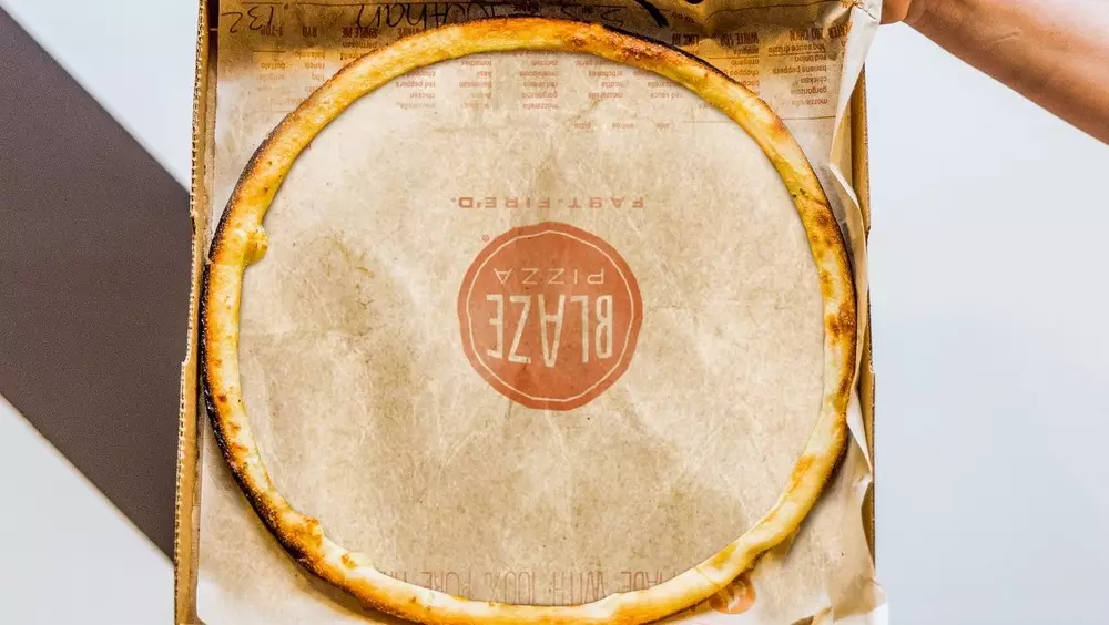 I-Blaze Pizza crust