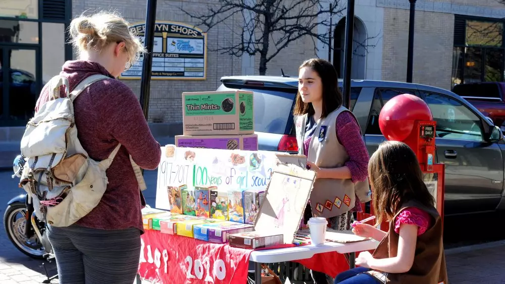 Girl Scout Cookie Salmenta