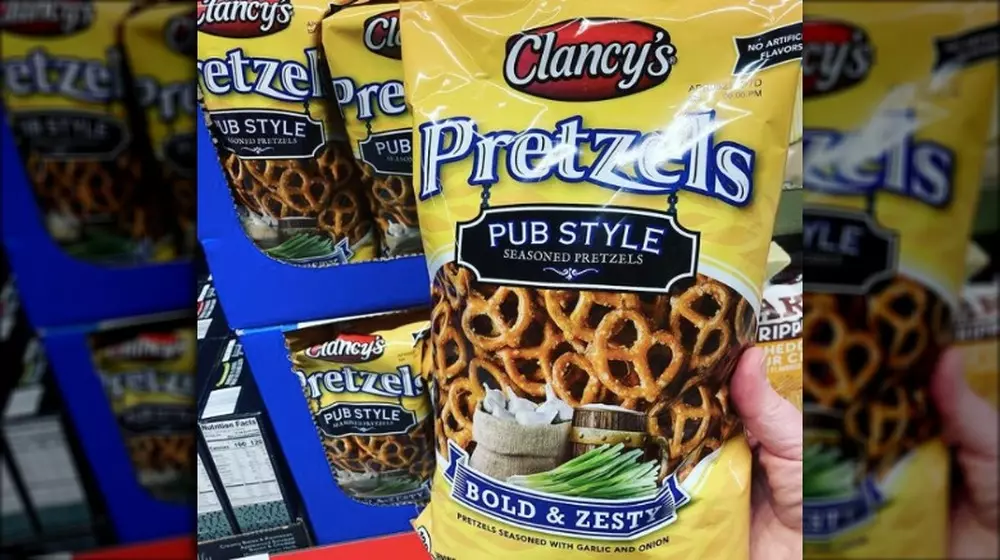 Ang mga napapanahong pub pretzel ni Aldi