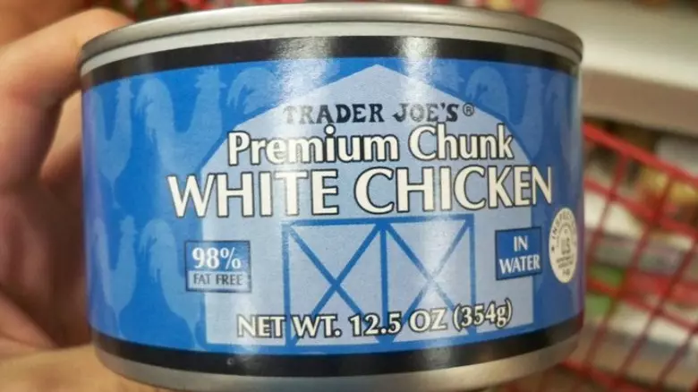 Trader Joe prémium darab fehér csirke