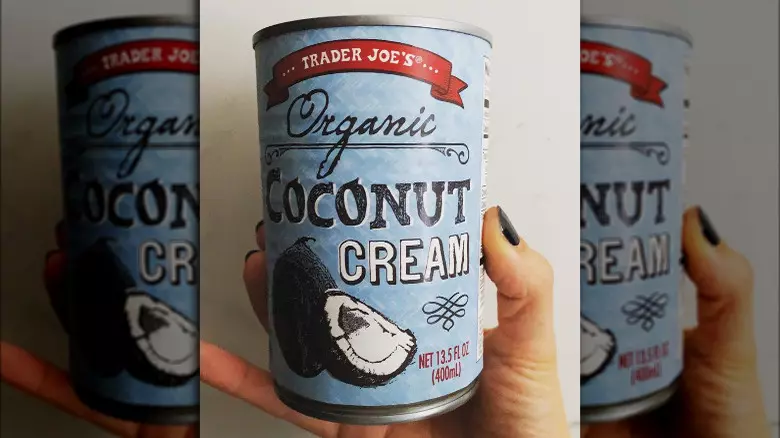 Crema de coco orgánico de Trader Joe