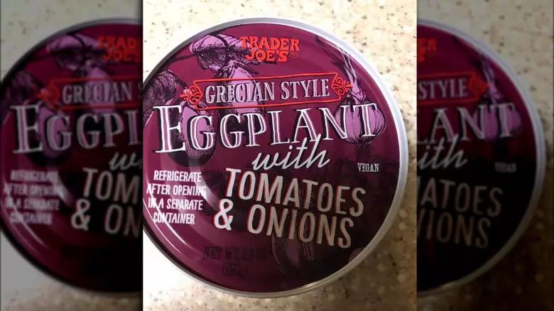 Trader Joe's görög stílusú padlizsán