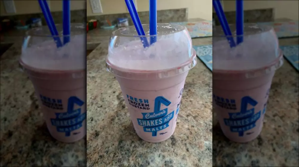 Himbeer-Shake von Culver's