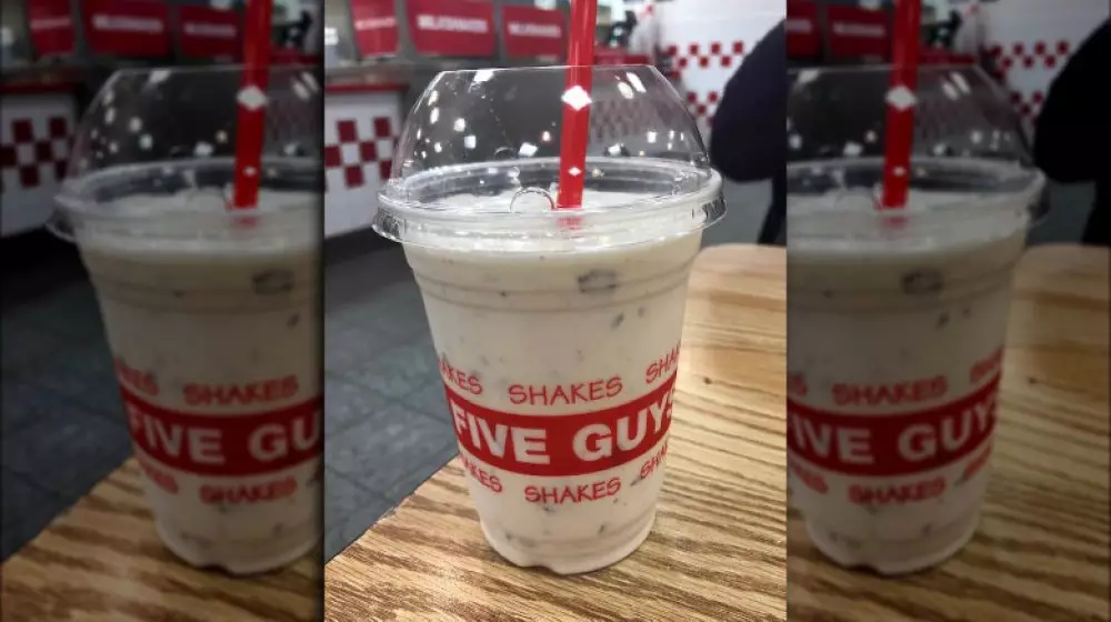 Five Guys-en Bacon Milkshake