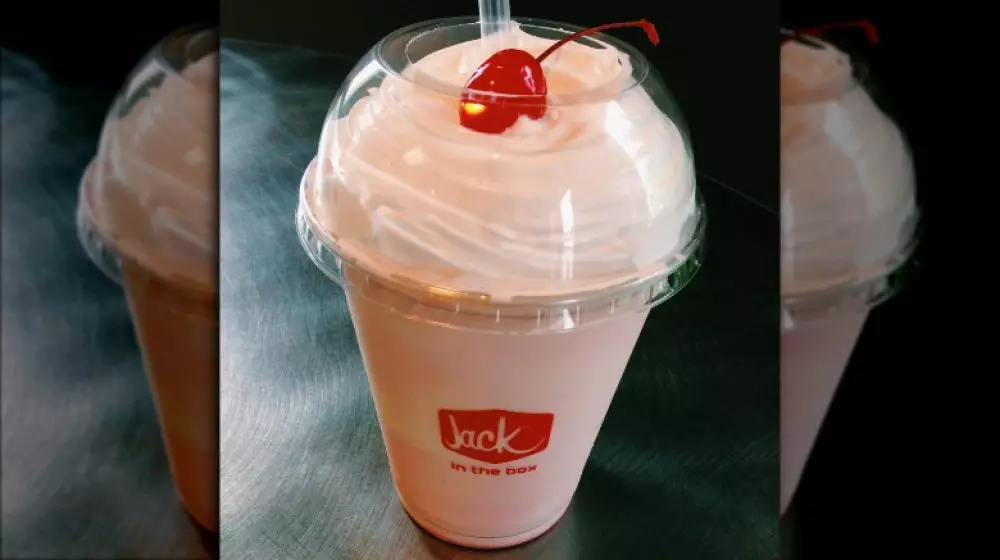 Erdbeer-Eis-Shake von Jack in the Box