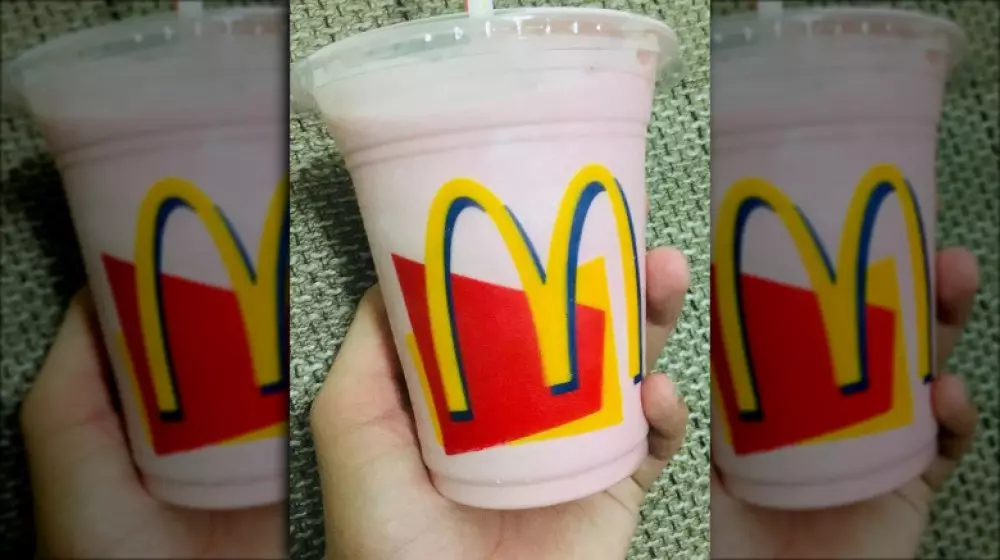 Erdbeershake von McDonald's