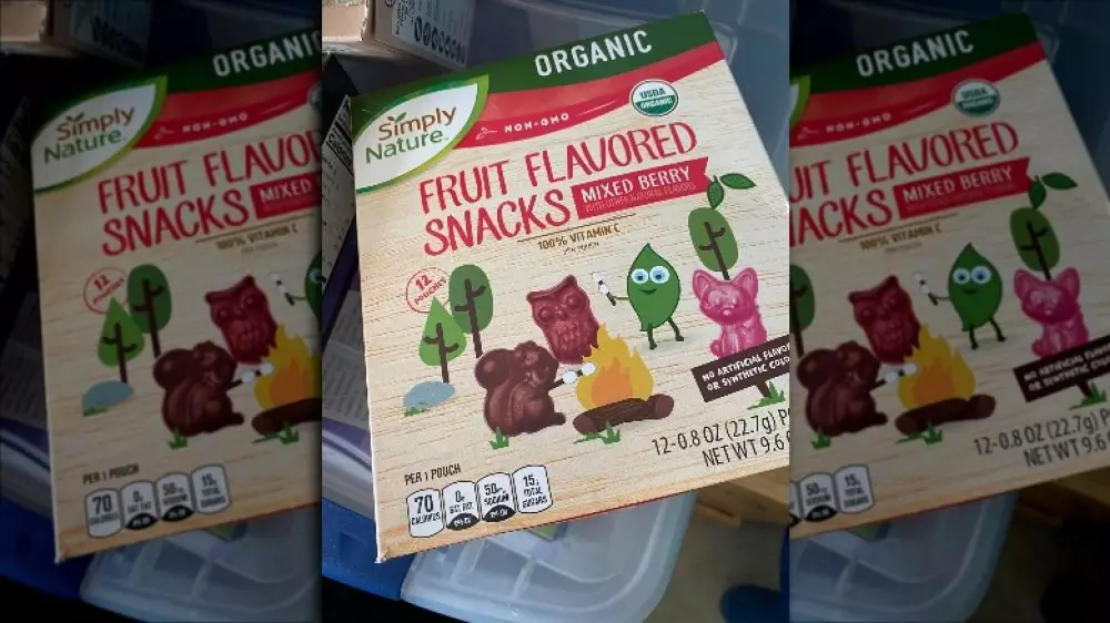 Simply Nature Fruit Aromitaj Snacks de aldi