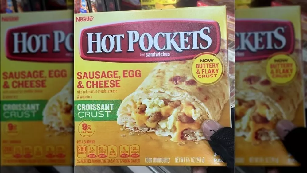 Hot Pockets vorst, muna ja juust