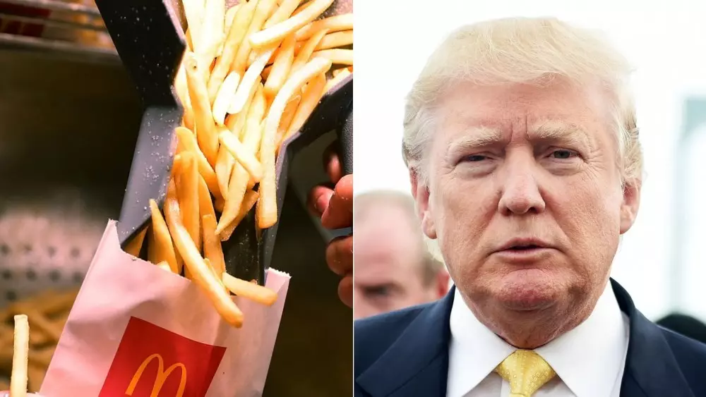 Donalds Tramps, McDonald's frī kartupeļi