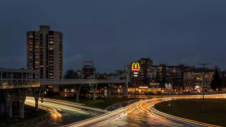 McDonalds á kvöldin