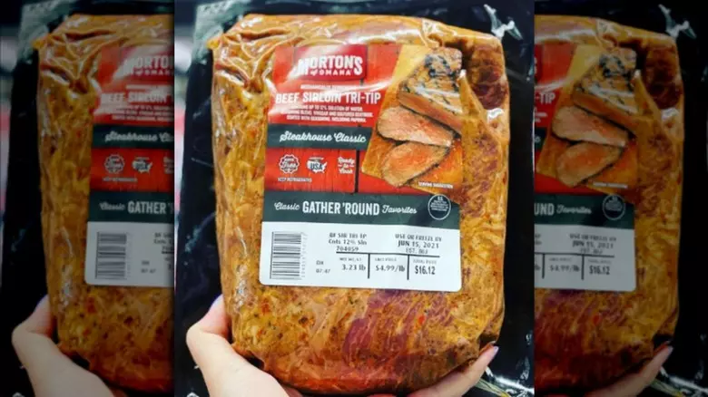 Tri-tip steak z hovězí svíčkové od Aldi Mortona