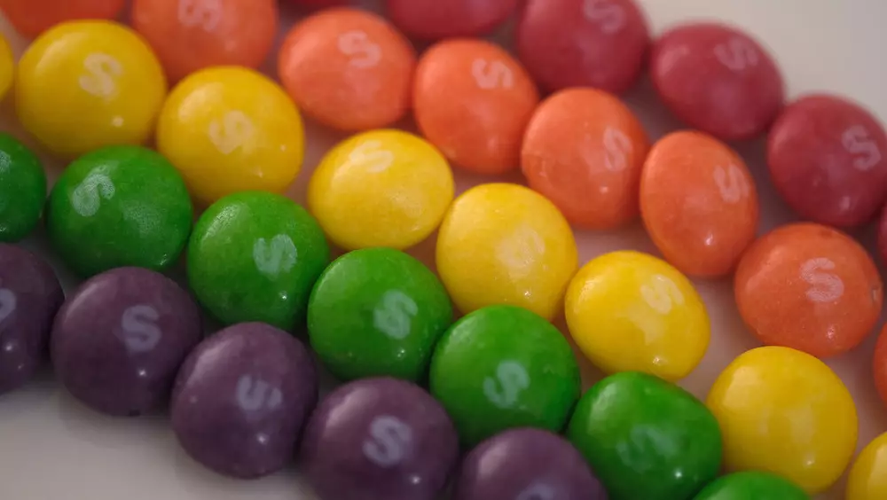 arc-en-ciel de Skittles