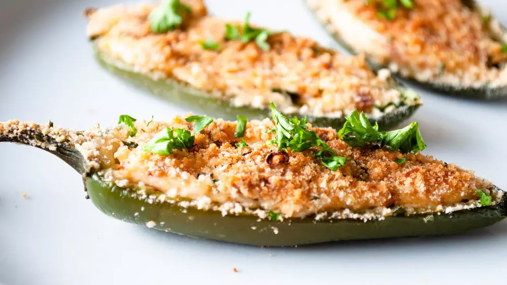 vegetarian jalapeno poppers karo crumbs roti