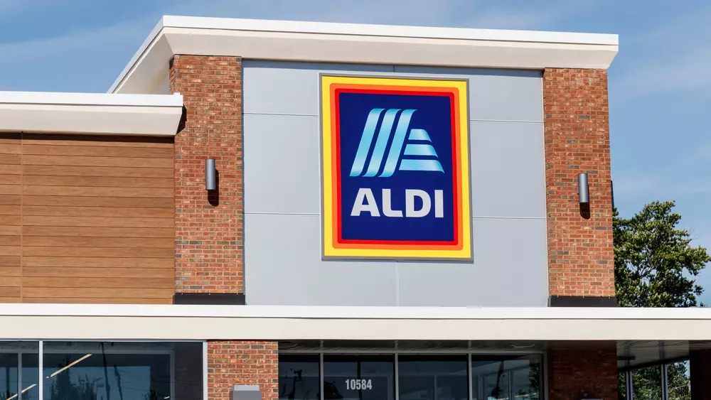 Fuera de un Aldi