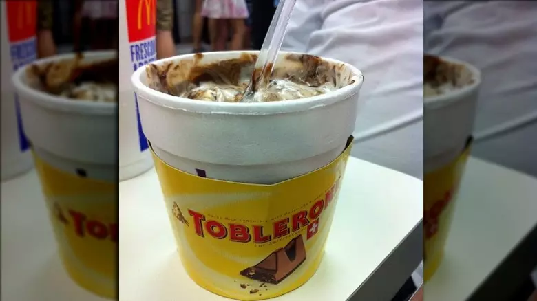 Toblerone McFlurry do McDonald's