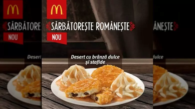 Rumuńskie desery McDonald's