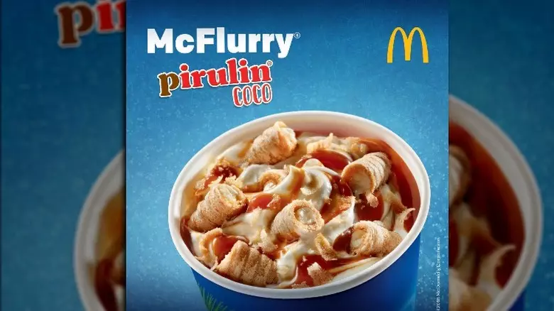 McDonald's Pirulin Coco McFlurry