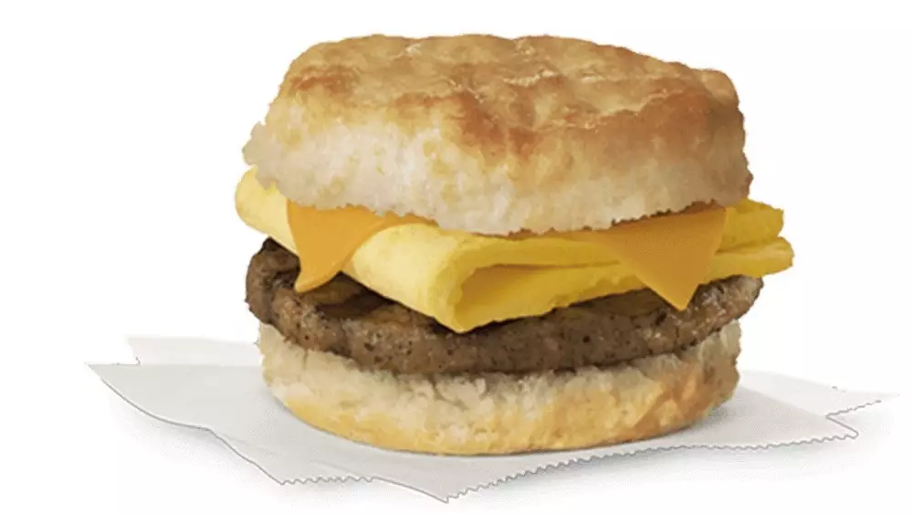 Chick-fili-Susage, Egg and Cheese Biscuit