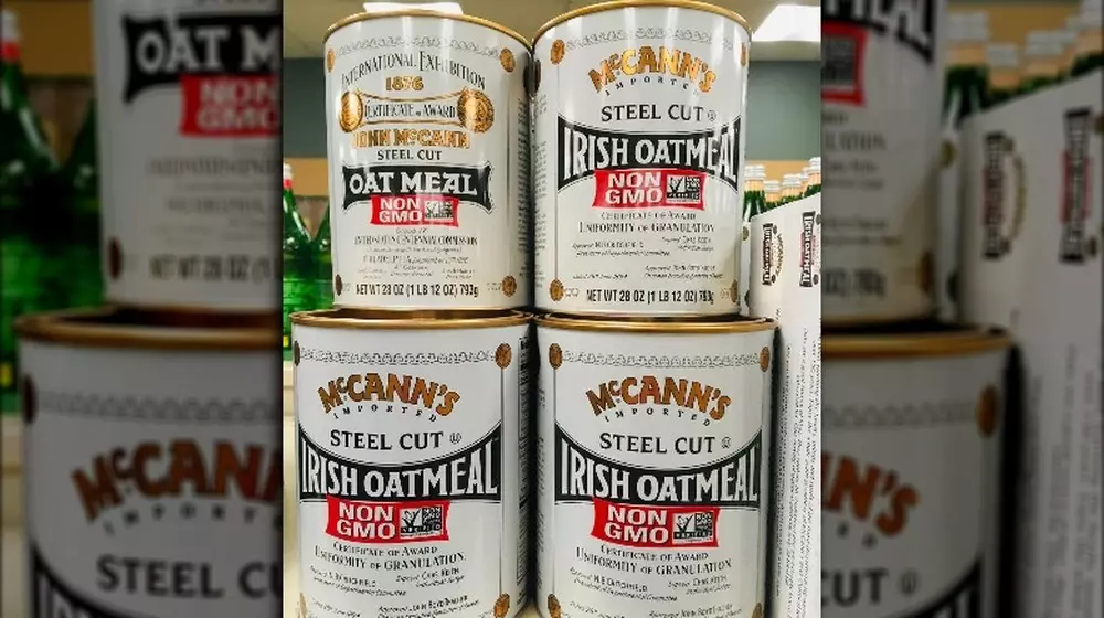 Oatmeal vy vita amin'ny vy irlandey avy amin'ny McCann's