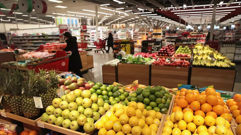 Produzieren Sie in einem Target-Lebensmittelgeschäft