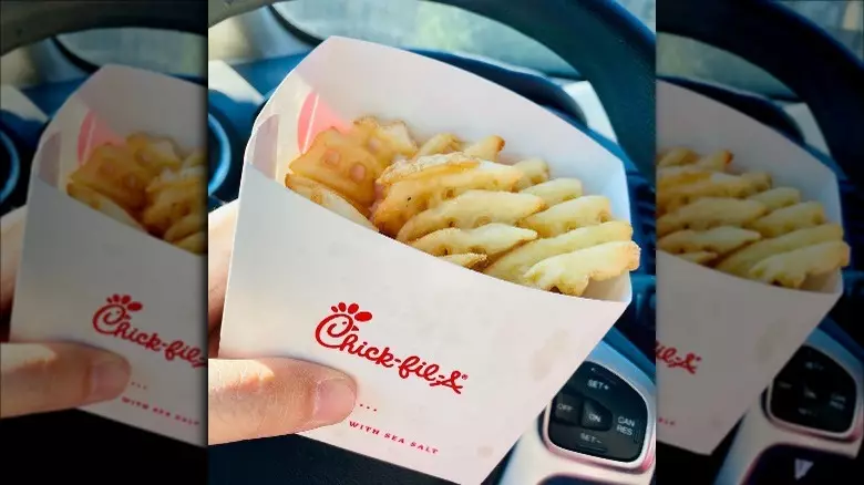 Patatas fritas de gofre de Chick-fil-A