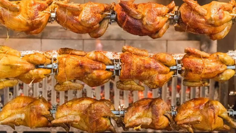 gà Rotisserie