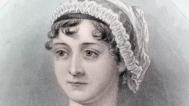 Jane Austen gazte baten erretratua