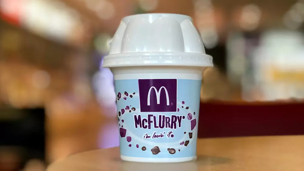 Чашка McDonald's McFlurry