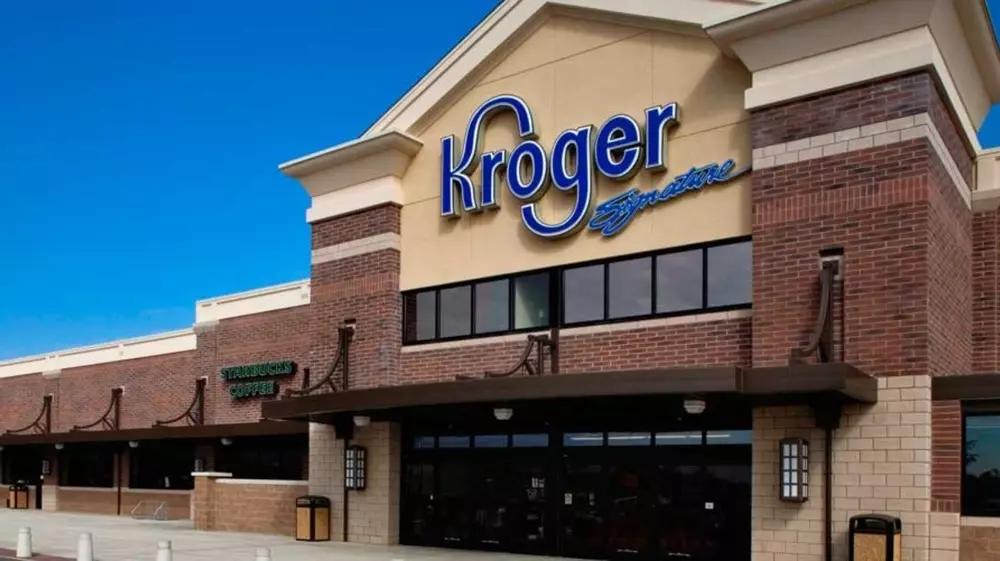 Kroger дүкенінің сырты