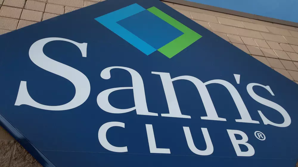 enseigne extérieure sams club