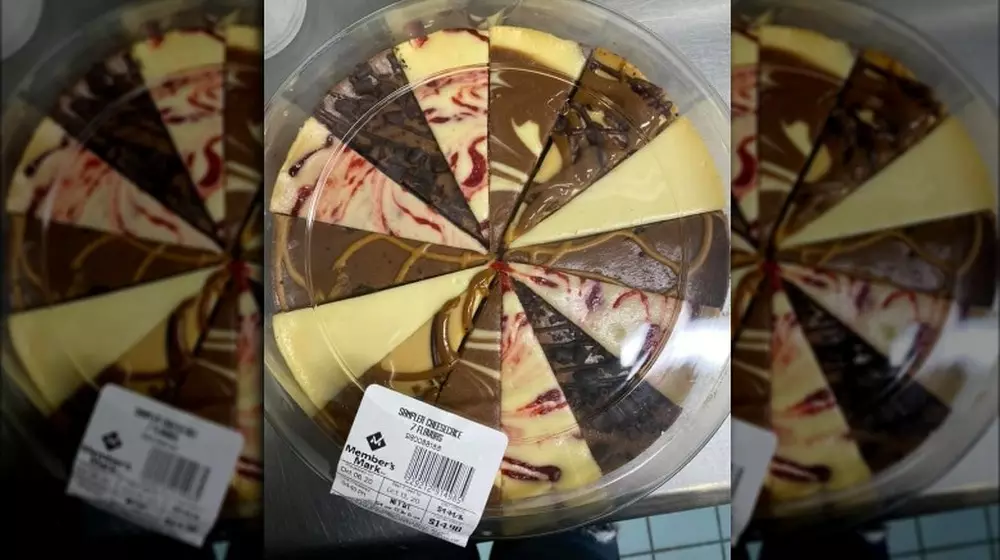 sampuli ya cheesecake ya klabu ya sam