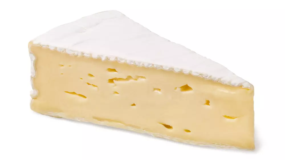 Wedge of brie