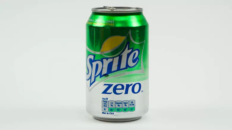 Una llauna de Sprite Zero