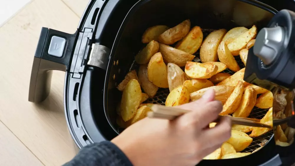 Gromperen am Air Fryer