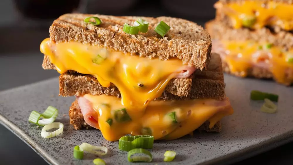 Air fryer grilled cheese