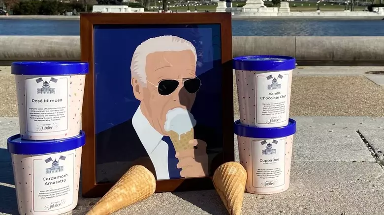 طعم های ریاست جمهوری جشن بستنی