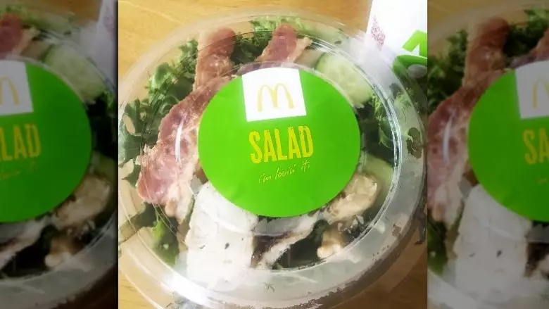 mcdonalds salat