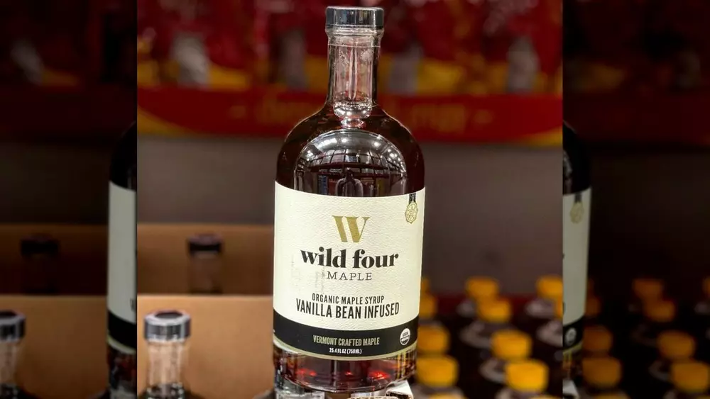 Wild Four Vanilla-ով թխկի օշարակ