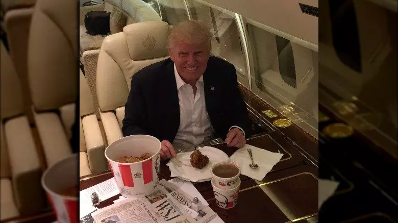 Trump at KFC