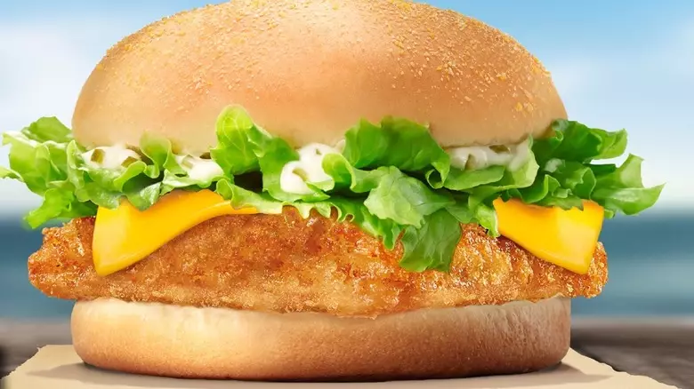 Burger King fiskesmørbrød