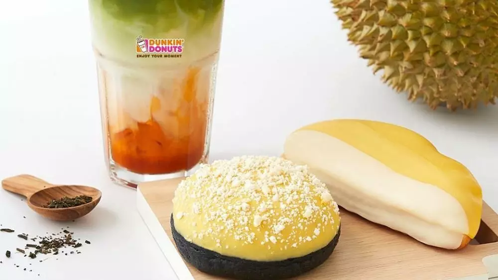 Bánh rán dunkin sầu riêng kiểu Thái