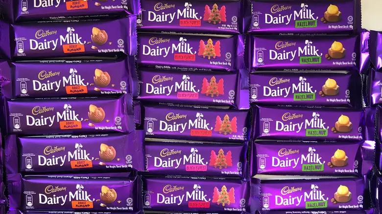 Cadburyn kuuluisat Dairy Milk -baarit