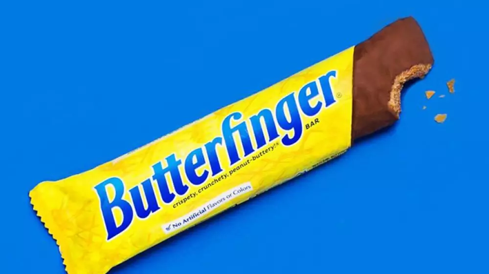 butterfinger хазуулсан чихрийн баар