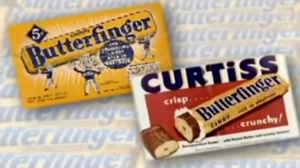 retro butterfinger amatangazo