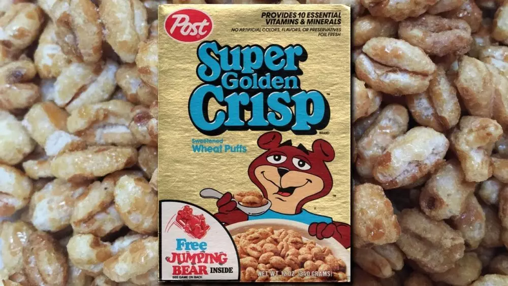 Коробка пластівців Sugar Crisp