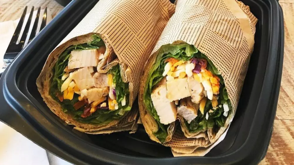 Chick-fil-A Wrap frio de frango grelhado