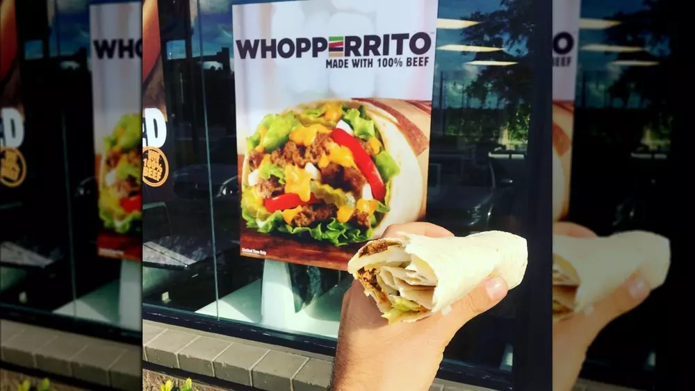 Whopperrito Burger King reklám