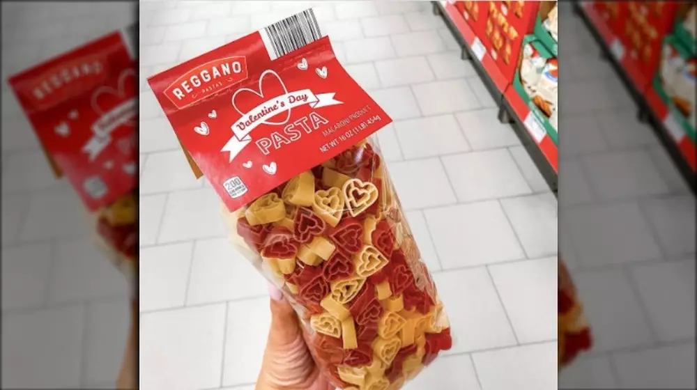 Sacchetto di pasta a forma di cuore Aldi