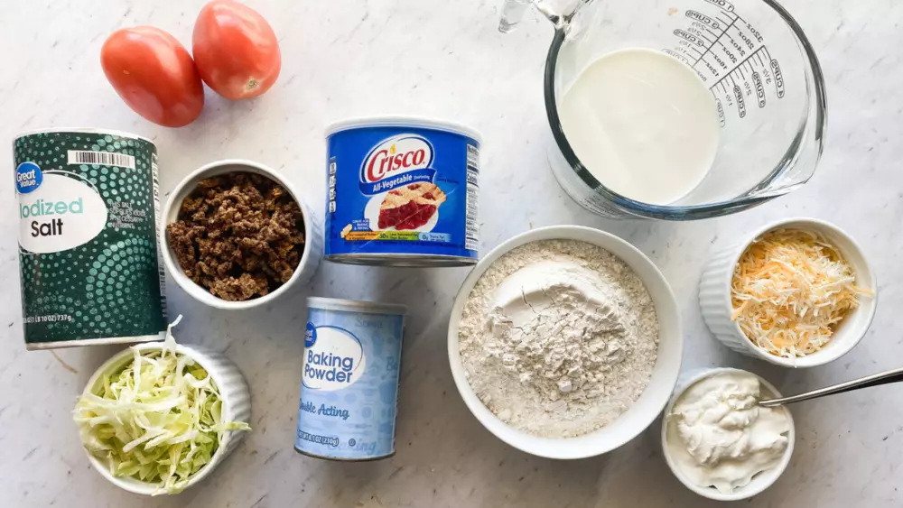 Ingredientes da receita do Taco Bell Chalupa Supreme